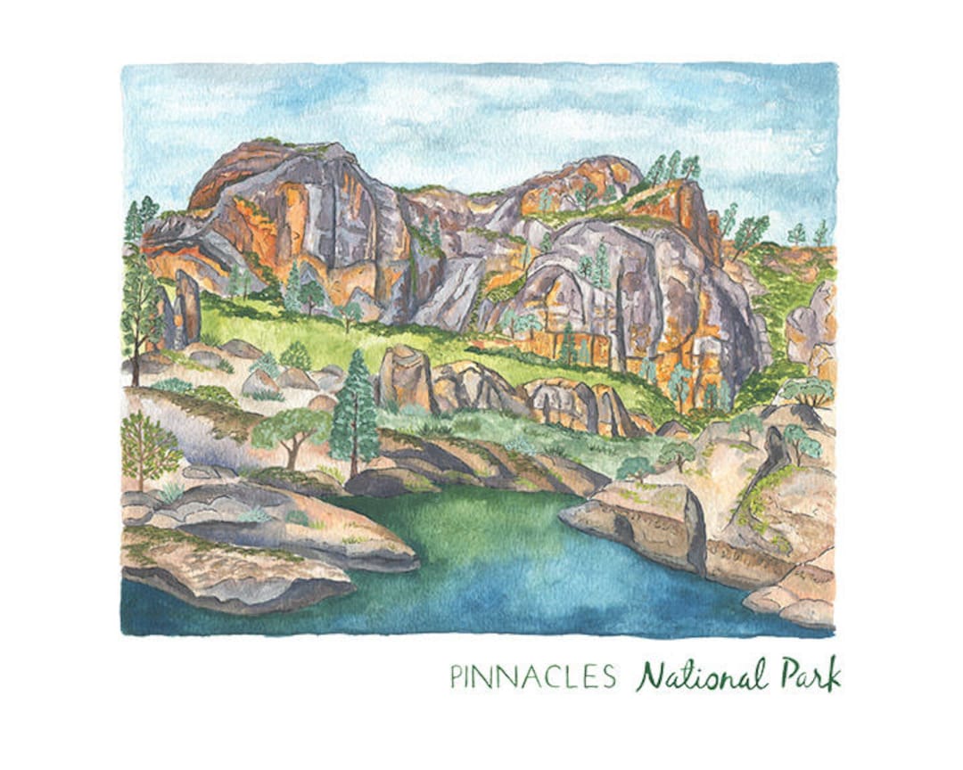 Pinnacles National Park Print - Etsy
