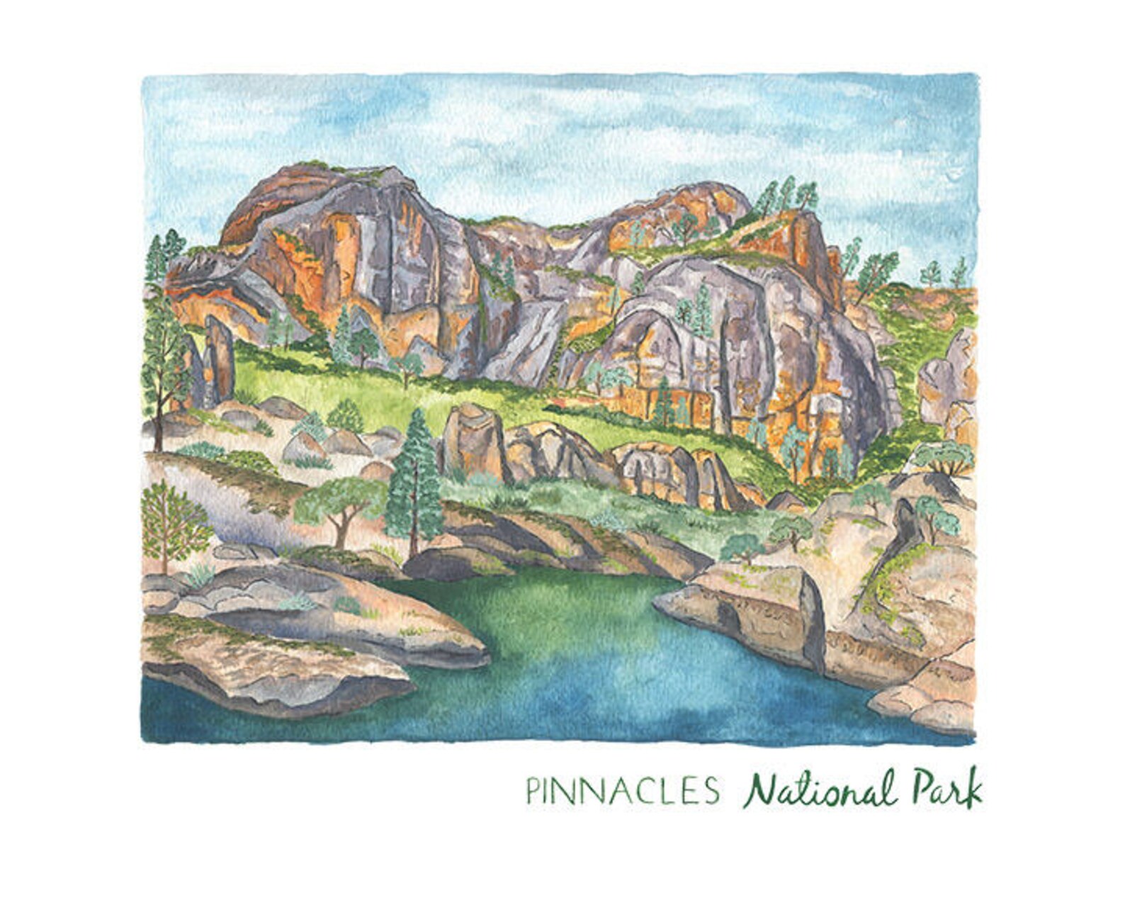 Pinnacles National Park Print - Etsy