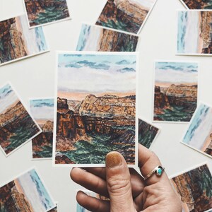 Desert Landscape Sticker - Etsy