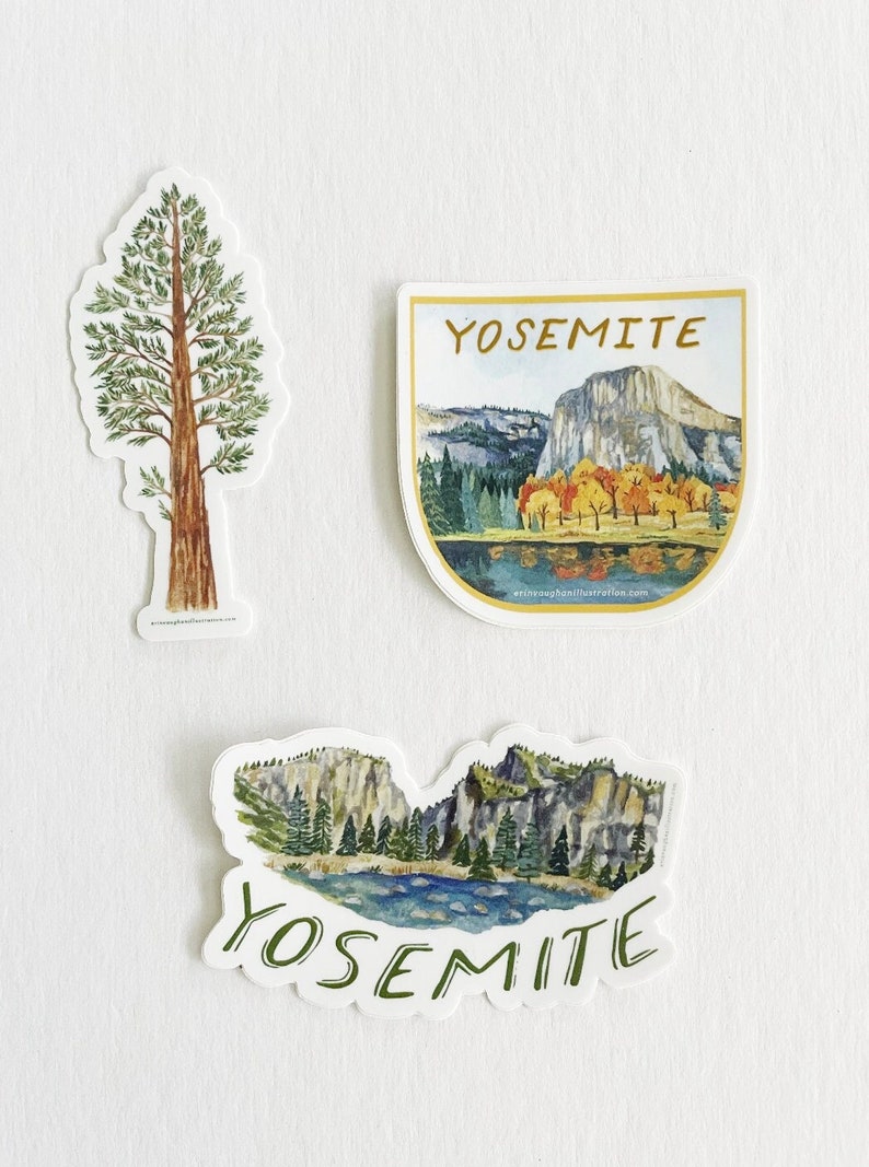 Yosemite Sticker Pack - Etsy