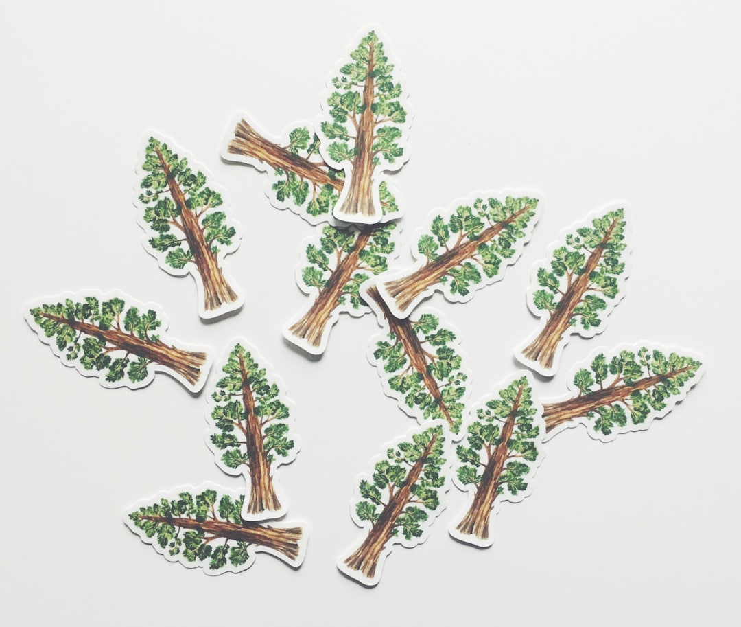 Sequoia Tree Die-cut Window Decal - Etsy