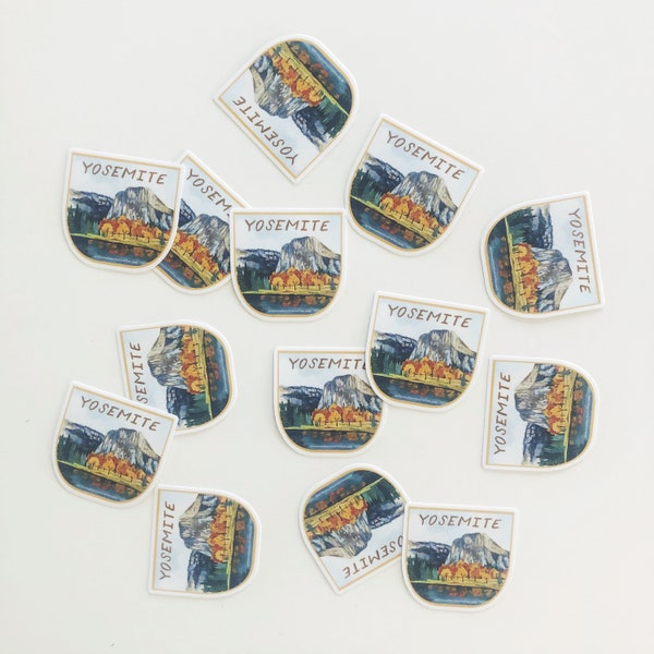 Yosemite National Park Sticker - Etsy