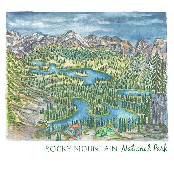 Rocky Mountain National Park Signs - Etsy