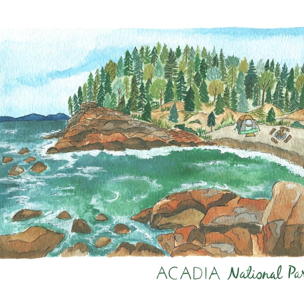 Acadia National Park - Etsy