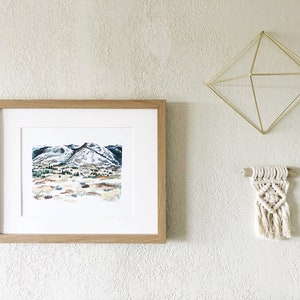 Mountain Landscape 8x10 Print - Etsy