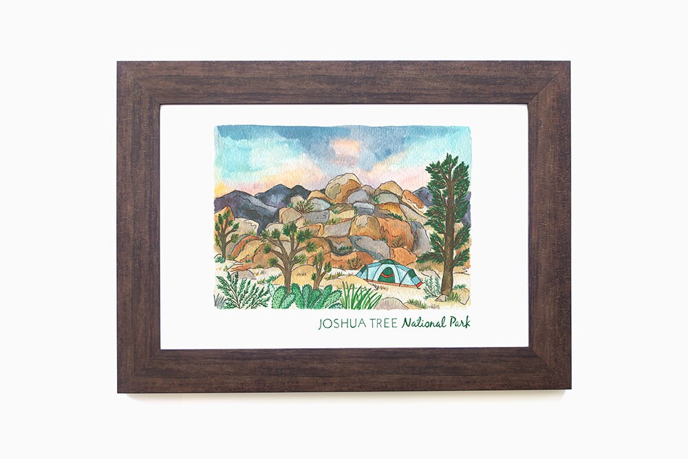 Joshua Tree Art Print - Etsy