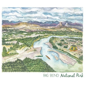 Big Bend National Park Print - Etsy