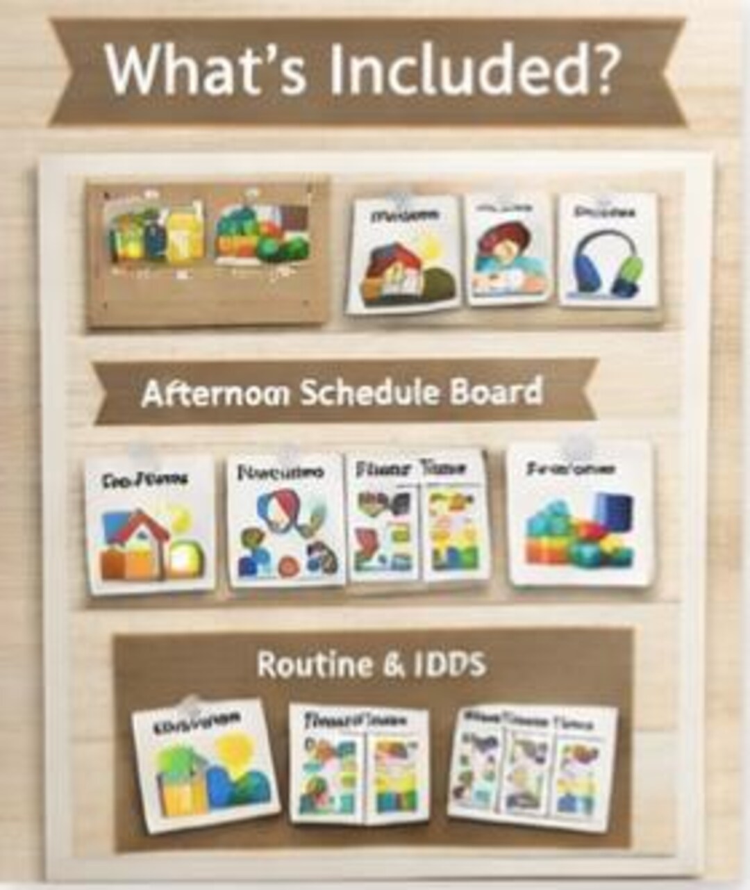 Autism Visual Schedule | Afternoon Routine Cards (PDF Download) - Etsy