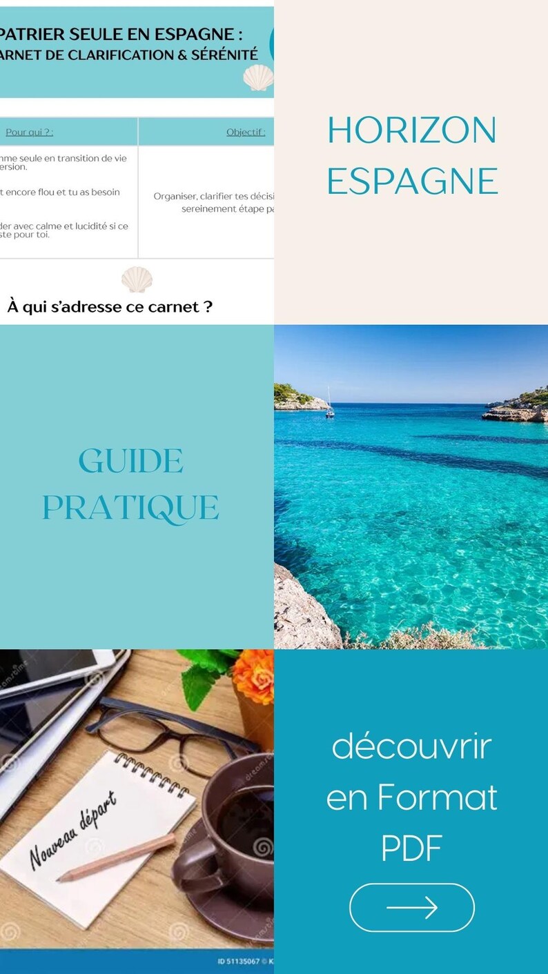 Carnets De Route Et Guides Pour Une Expatriation Zen En Espagne - Etsy