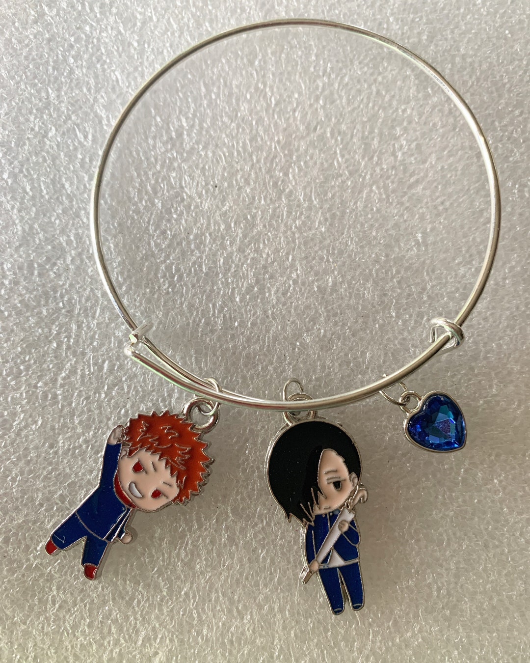 J J K Inspired Yuuji and Junpei Bangle Bracelet *free Domestic Shipping ...