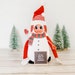 Elf Printable Snowman Prop - Printable Elf Props, Printable Elf Outfit ...