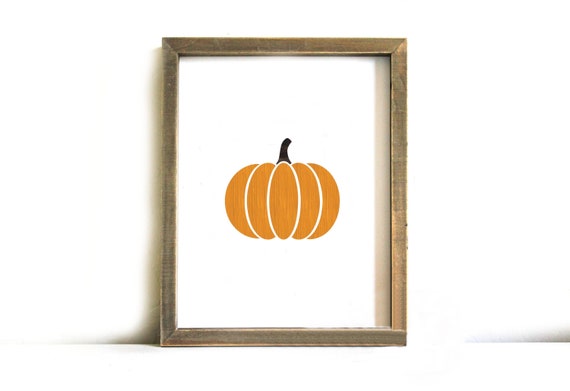 Fall Printable Sign Fall Wall Art Printable Art Autumn | Etsy