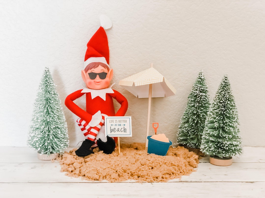Elf Printable Beach Kit Printable Elf Prop, Printable Elf Accessories ...