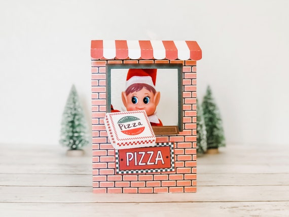 Elf Pizza Box Printable Elf Kit Printable Elf Props Printable Elf ...