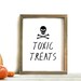 Halloween Printable Sign - Halloween Wall Art, Printable Art, Halloween ...
