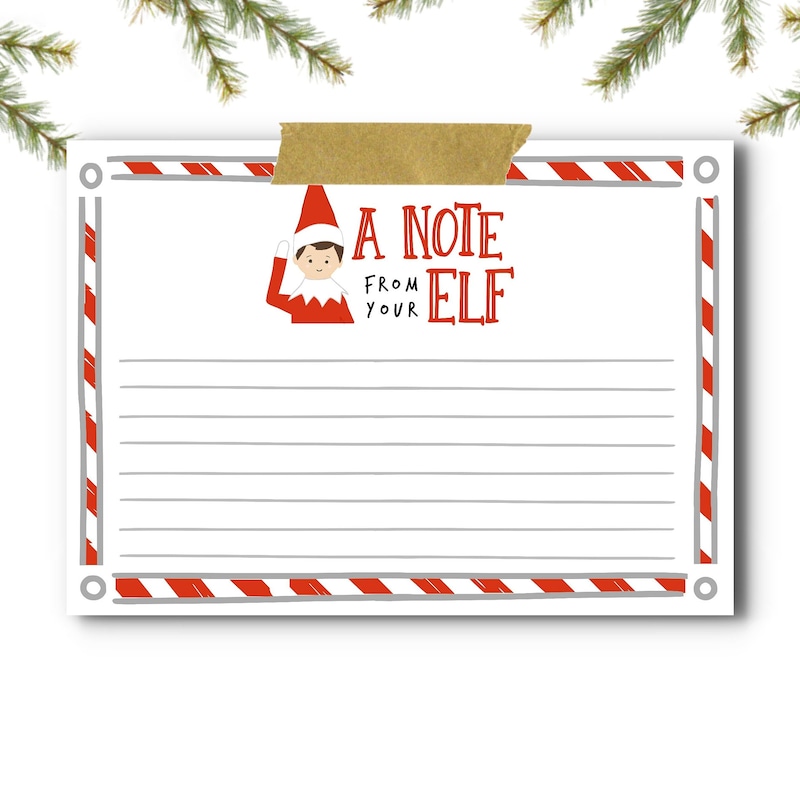 Elf Notes - Etsy