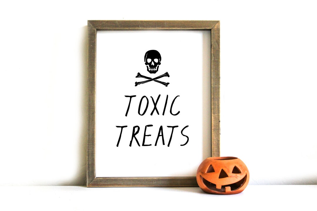 Halloween Printable Sign - Halloween Wall Art, Printable Art, Halloween ...