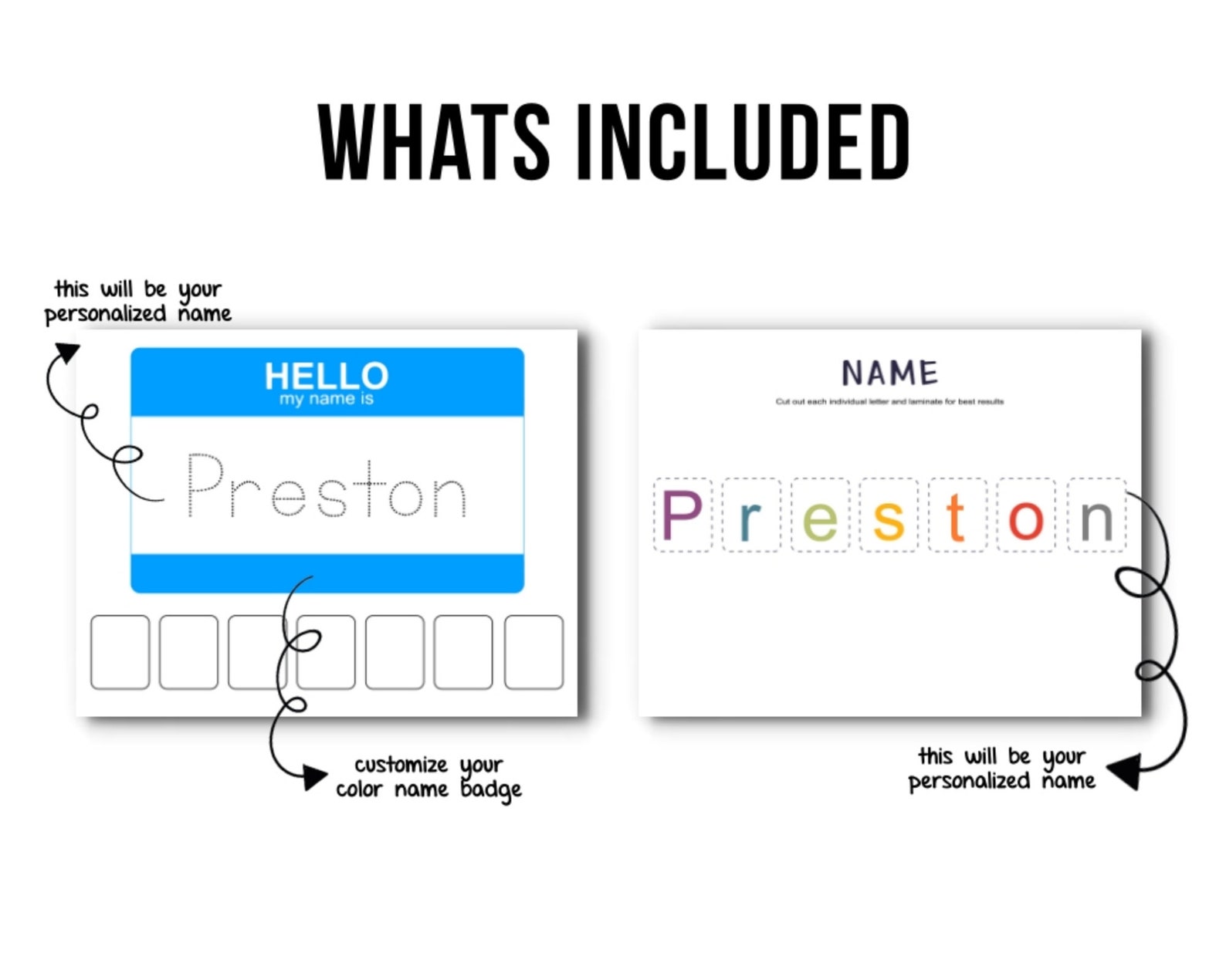 Printable Busy Book Personalized Name Tracing, Printables for Kids ...