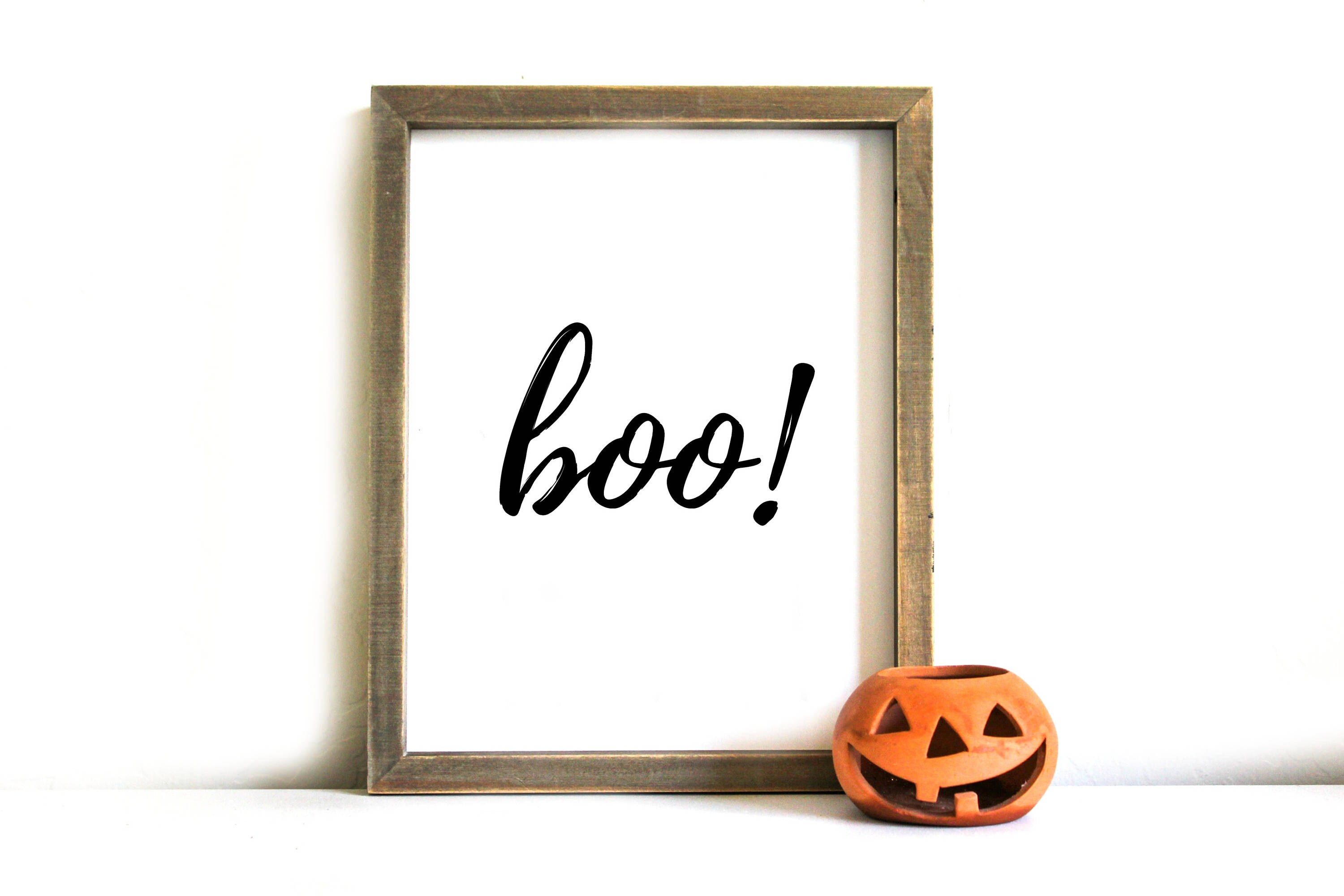 Halloween Printable Sign Halloween Wall Art Printable Art | Etsy