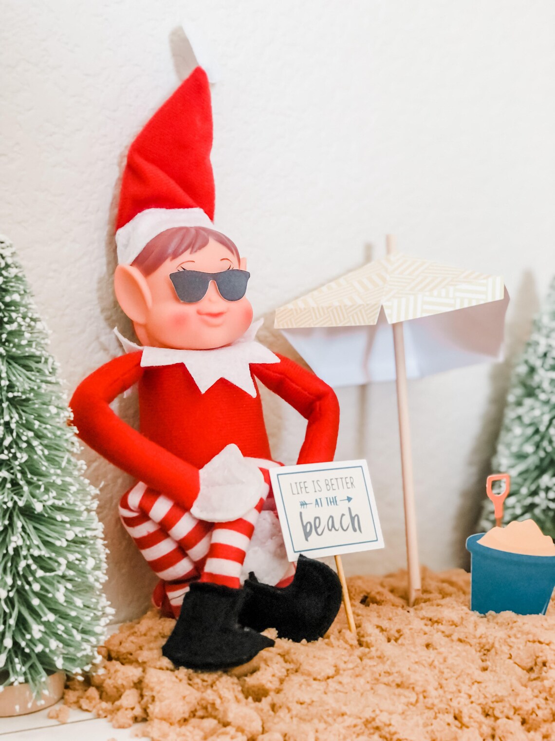 Elf Printable Beach Kit Printable Elf Prop Printable Elf - Etsy