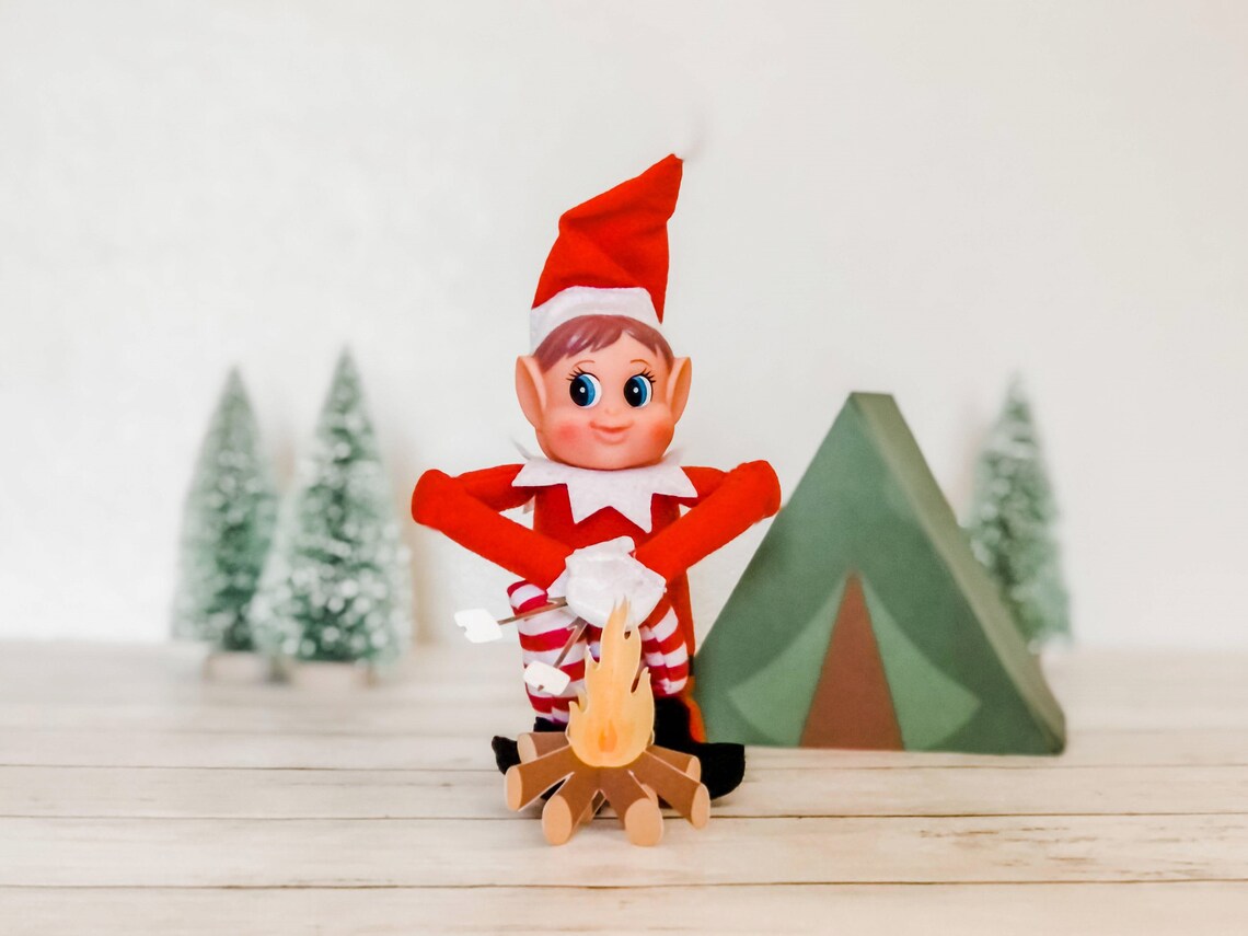 Elf Printable Camping Kit Printable Elf Props Printable Elf | Etsy