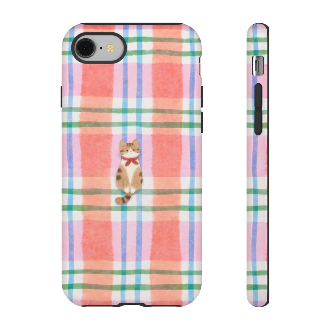 Orange Cat Phone Case - Etsy