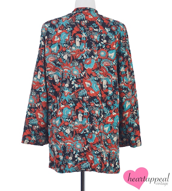 Vintage 1940s Textron Jacket // Asian Inspired Novelt… - Gem