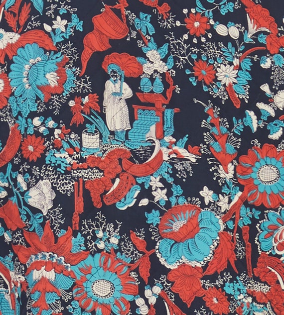 Vintage 1940s Textron Jacket // Asian Inspired Novelt… - Gem