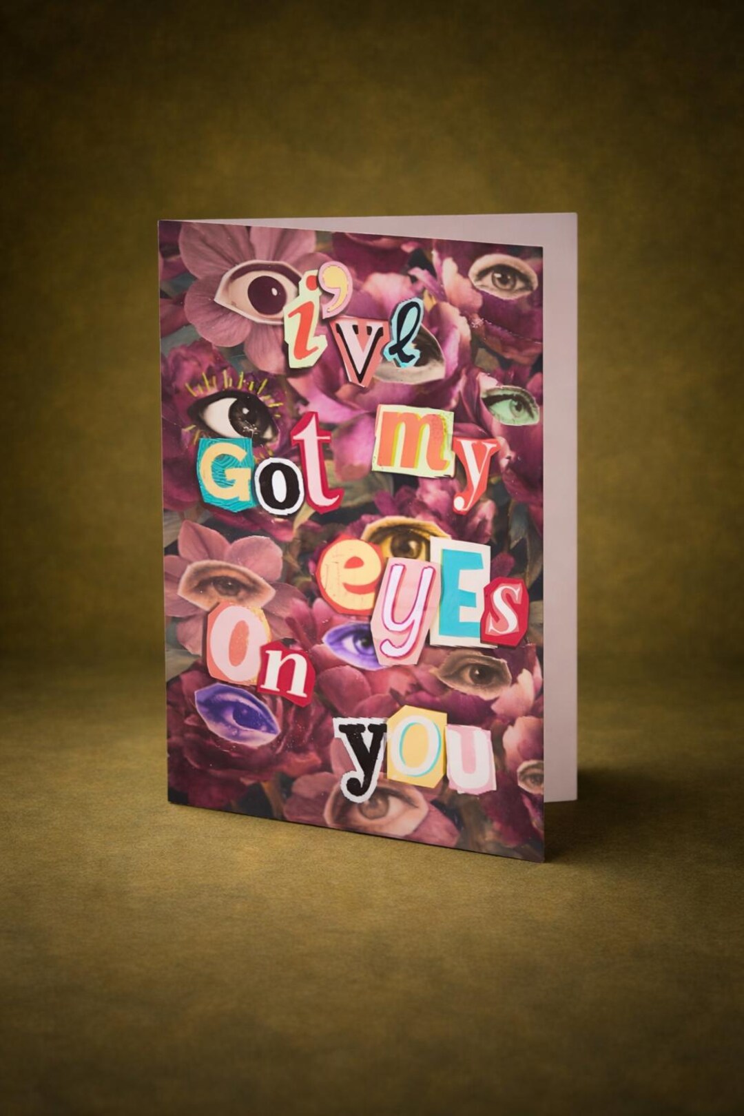 I’ve Got My Eyes on You – Rose Noir | Gothic Valentine Card | Creepy ...