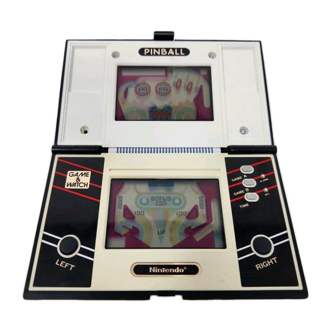 Vintage Nintendo Game & Watch Pinball PB-59 1983 Tested/working - Etsy