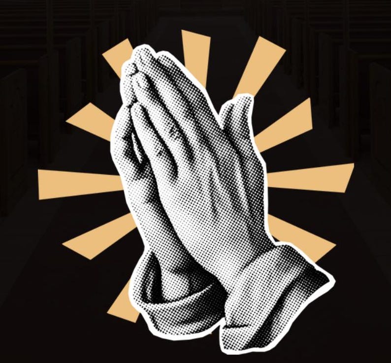 Editable Prayer Gathering Invitation | Church Event Flyer (instant ...