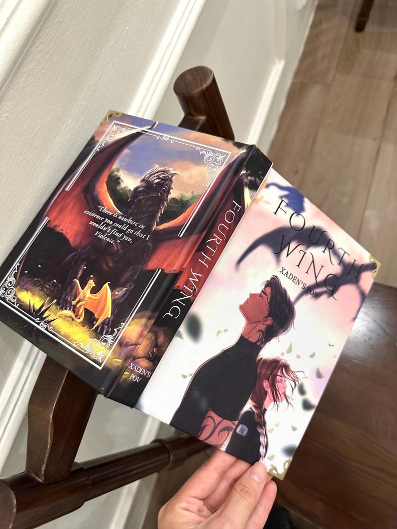 Fourth Wing Xaden’s Pov Dramione. Fanfic Bound. Hardback Cover Art ...