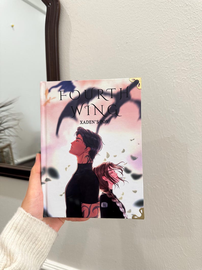 Fourth Wing Xaden’s Pov Dramione. Fanfic Bound. Hardback Cover Art ...