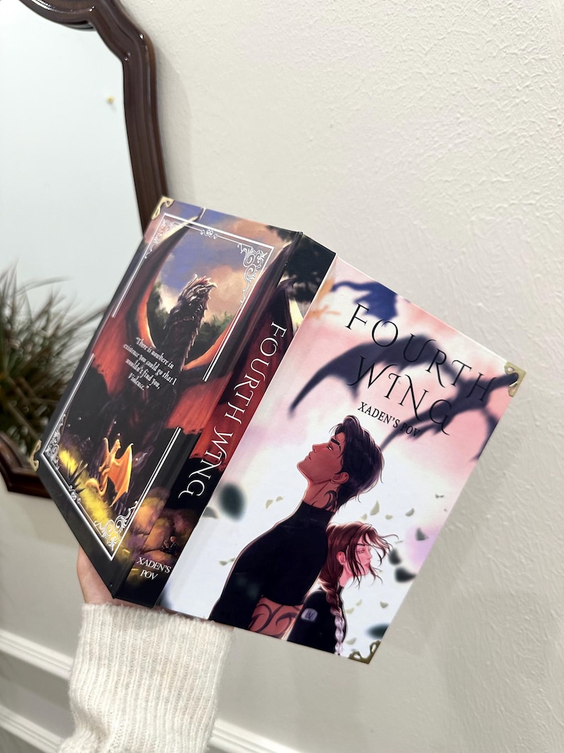Fourth Wing Xaden’s Pov Dramione. Fanfic Bound. Hardback Cover Art ...
