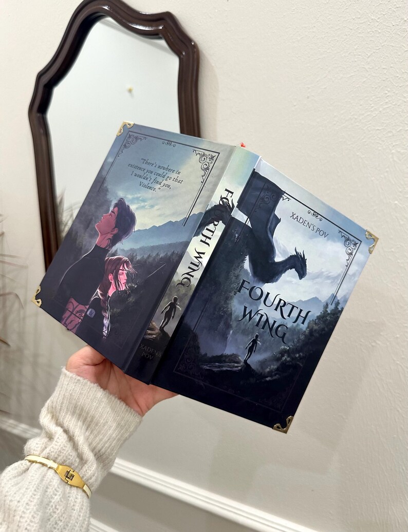 Fourth Wing Dramione. Fanfic Bound. Hardback Cover Art Edition - Etsy