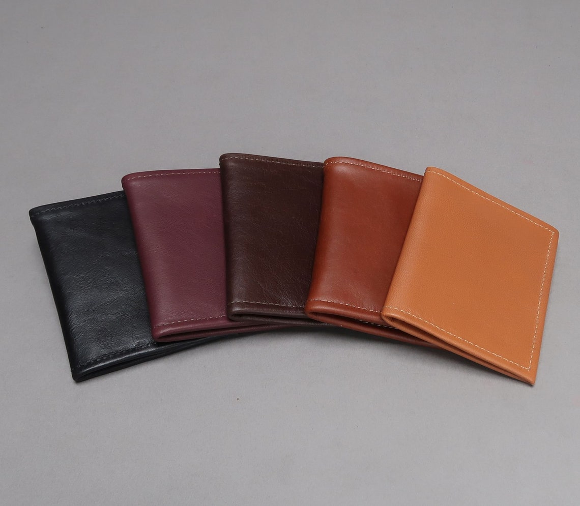 Book Style Bi-fold Wallet - Etsy