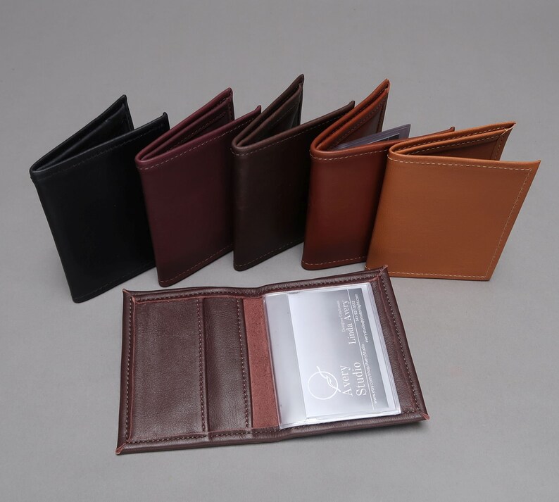 Book Style Bi-fold Wallet - Etsy