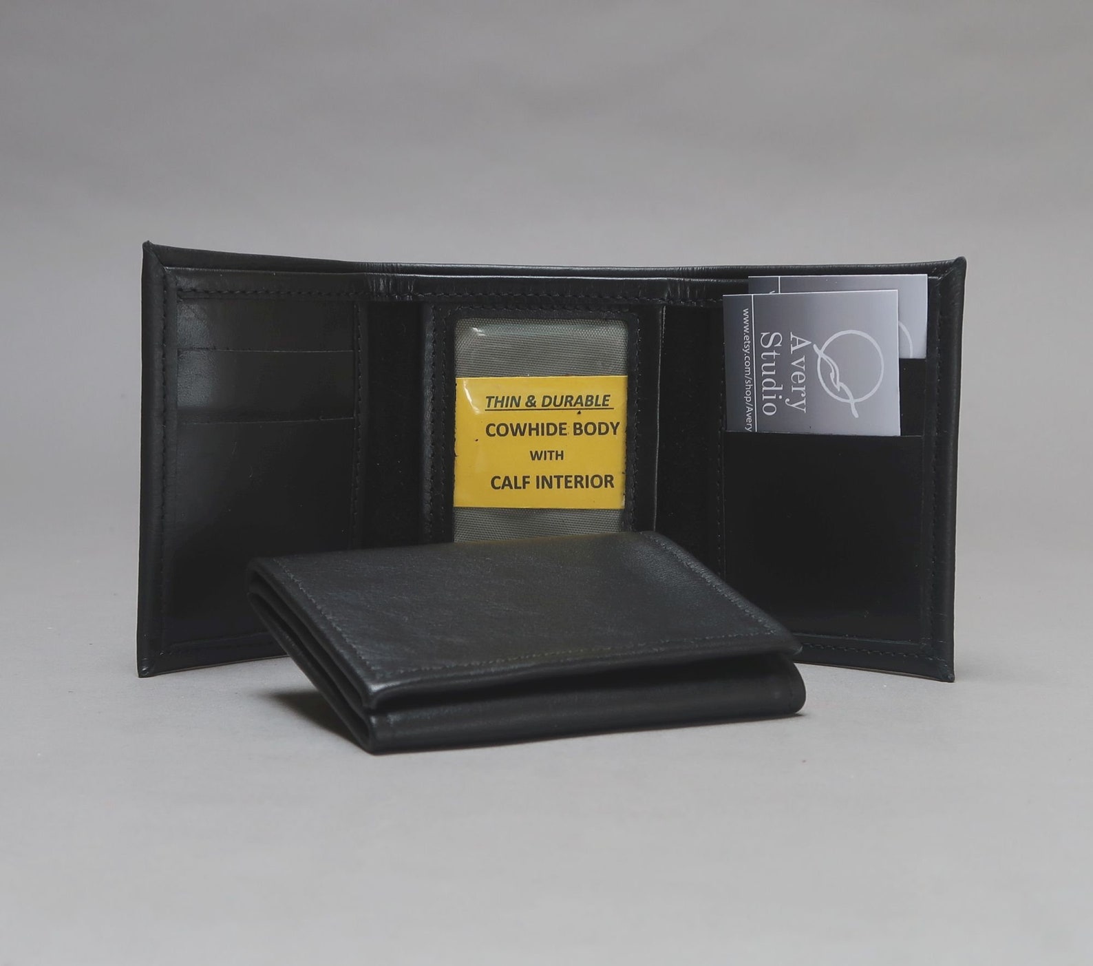 Deluxe Tri-fold Wallet - Etsy