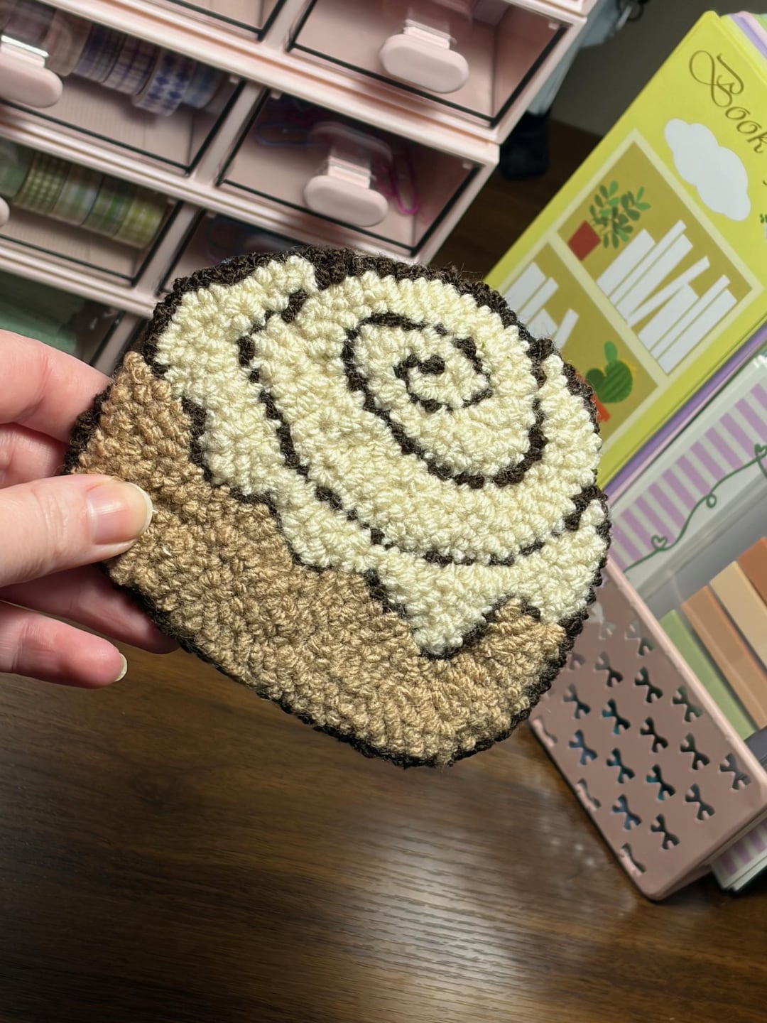 Bake Shop Themed Punch Needle Mug Rugs/coasters - Etsy