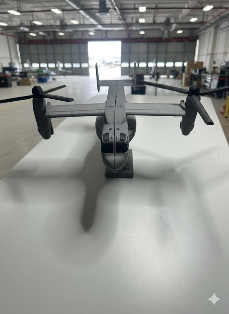 V-22 Osprey Model Kit (3D Printed) – Tiltrotor Aircraft – Unassembled ...