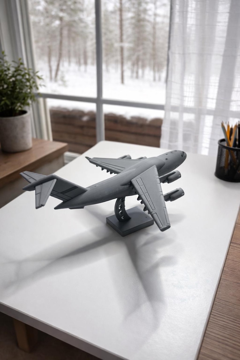 C-17 Globemaster III Model Kit (3D Printed) – Military Cargo Plane ...