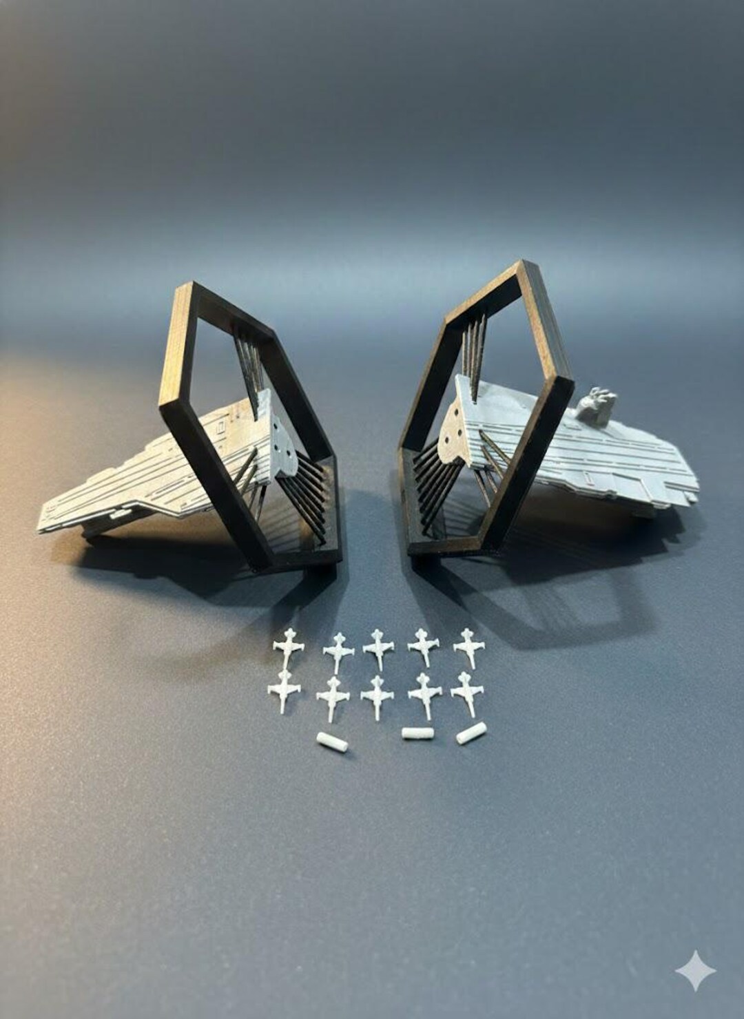 Sci-fi Aircraft Carrier Kit | Build-your-own Space Fleet for Kids | 3D ...