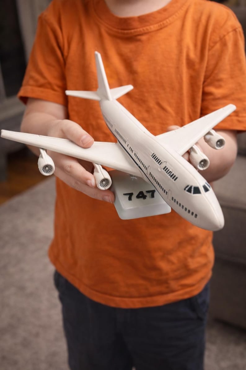 Boeing 747 Dreamliner Model Kit – 3D Printed DIY Airplane, Aviation ...