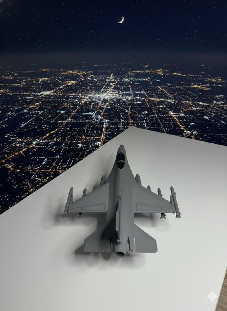 F-16 Falcon 3D Printed Model Kit – DIY Aviation Gift - Etsy