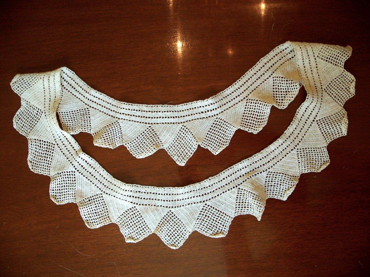 Paper, Party & Kids Vintage Crocheted Trim Ruffles 32 Inches in Loop ...