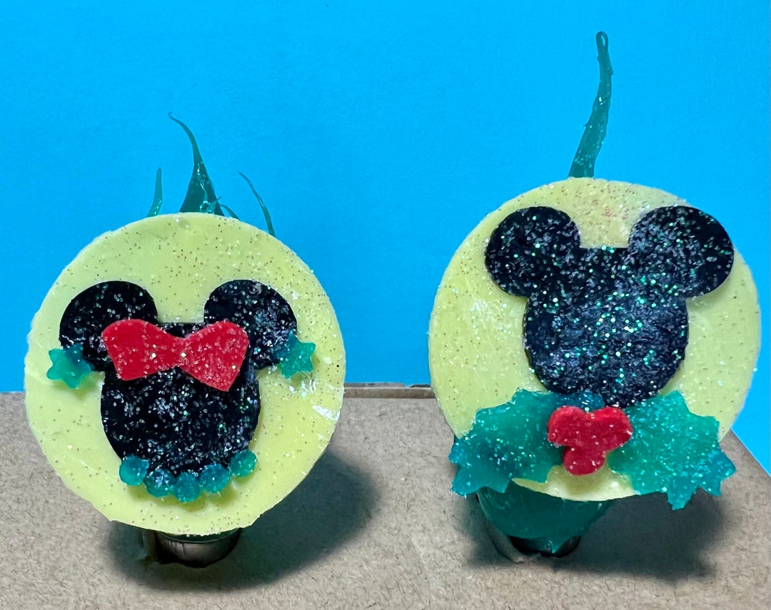 Holiday Disney Inspired Christmas Light Bulbs - Etsy