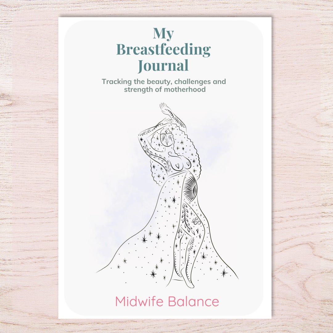 Breastfeeding Journal Printable: Milk Tracker, Milestone Keepsake (A4 ...