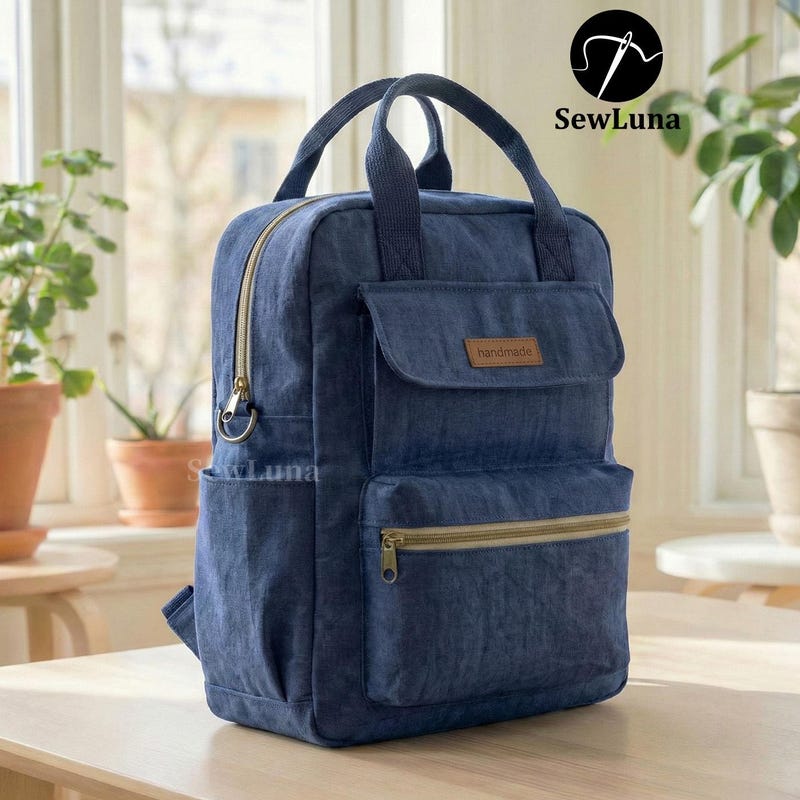 Canvas Backpack - Etsy