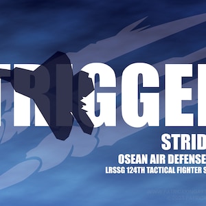 Trigger - Ace Combat 7 Art Print and Sticker - Ace Combat, Video Game ...