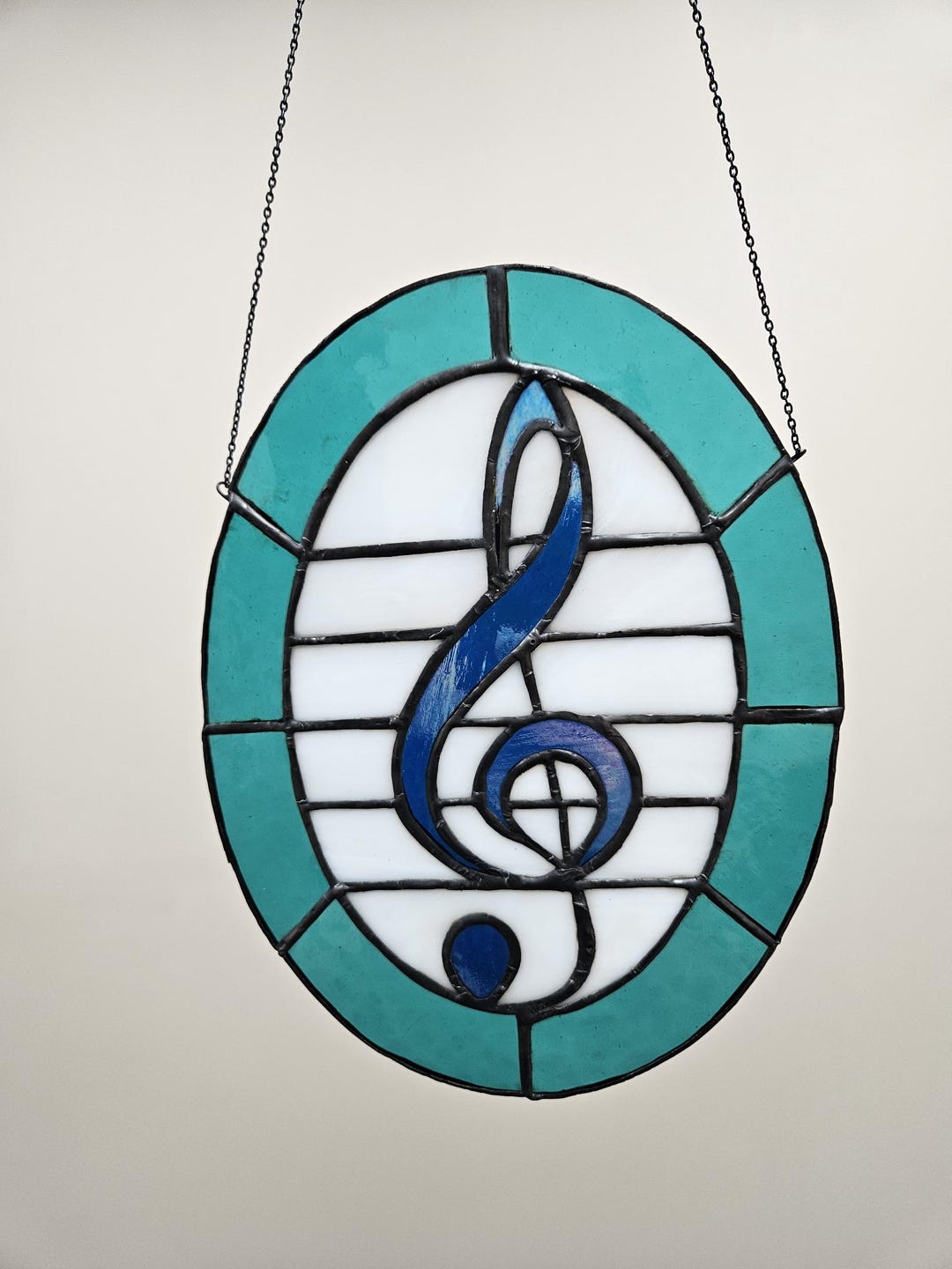 Treble Clef Stained Glass Pattern - Etsy Canada